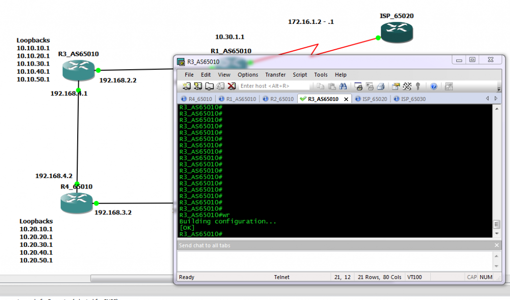SecureCRT sending commands to multiple sessions. | DEVILWAH's BLOG